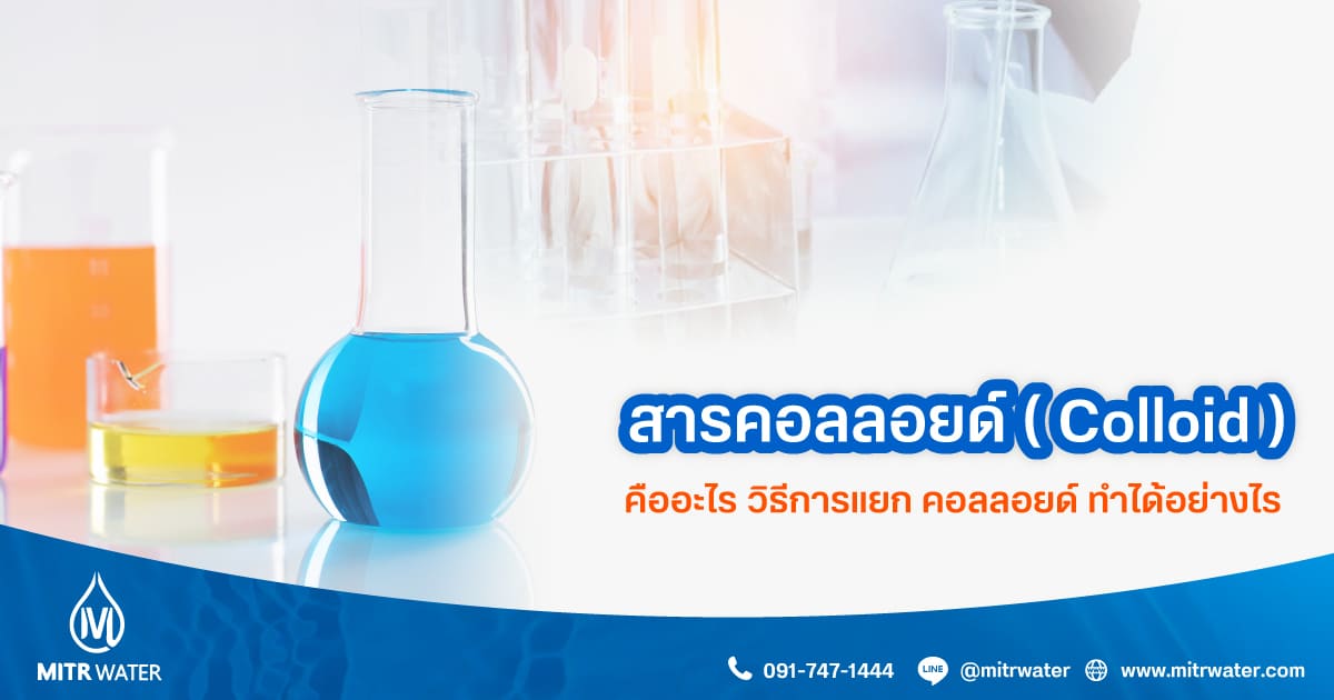สารละลายคอลลอยด์ (Colloid) คืออะไร